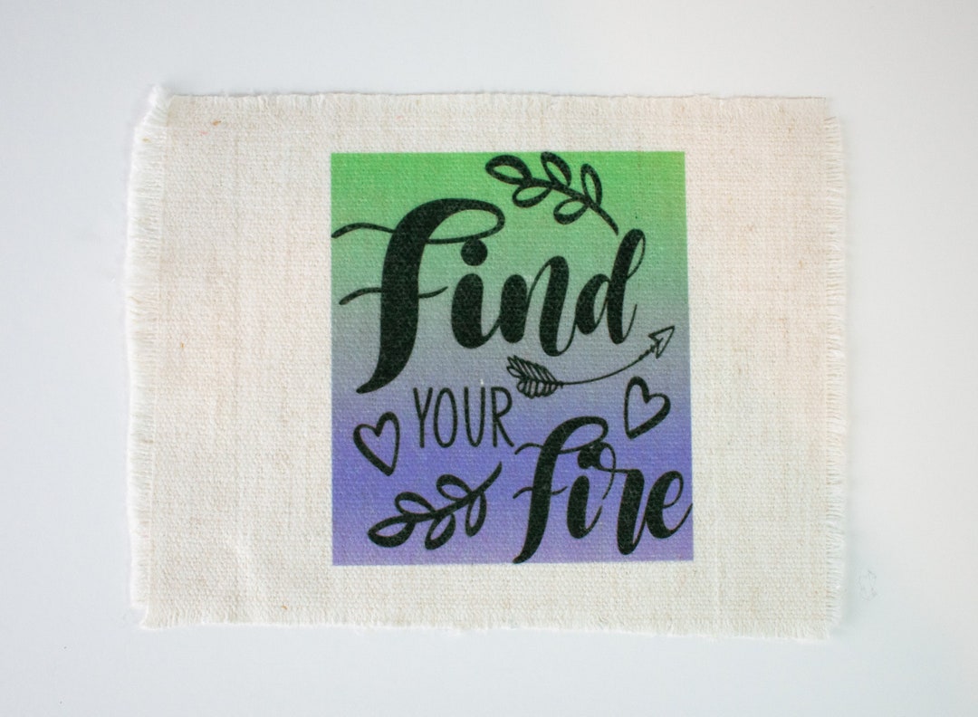 Find Your Fire Patch, Hat Patch, Motivational Patch, Gifts for Girls ...