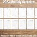 Printable Planner Bundle 2023 Simple Planner Insert Kit Ultimate ...