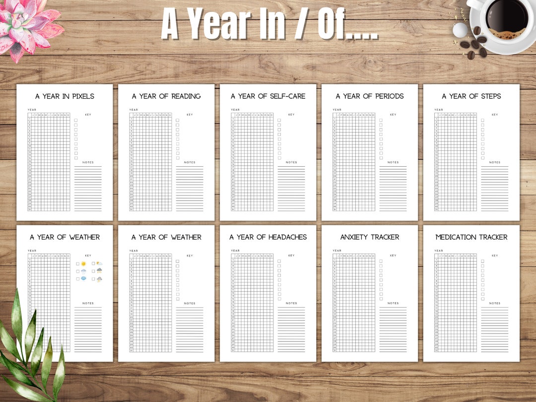 A Year in Pixels A Year of Weather A Year of Periods A Year of ...