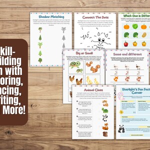 Kids Activity Book: Coloring, Tracing, Counting, Maze Games, Find the ...