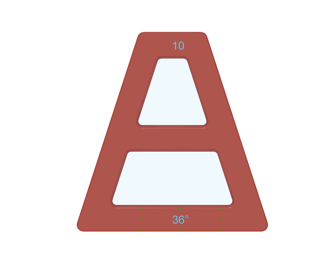 Digital Download - Segmented 18 Degree Angle Wedge Wedgies for ...