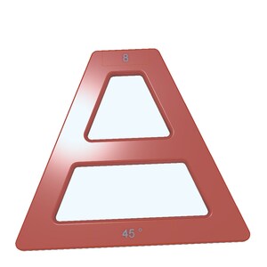 Segmented Angle Wedge Wedgies Jig Templates for Segmented Rings - Etsy