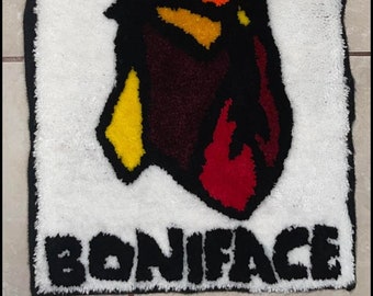 Made-to-order Number Nine Mickey Custom Tufted Rug - Etsy