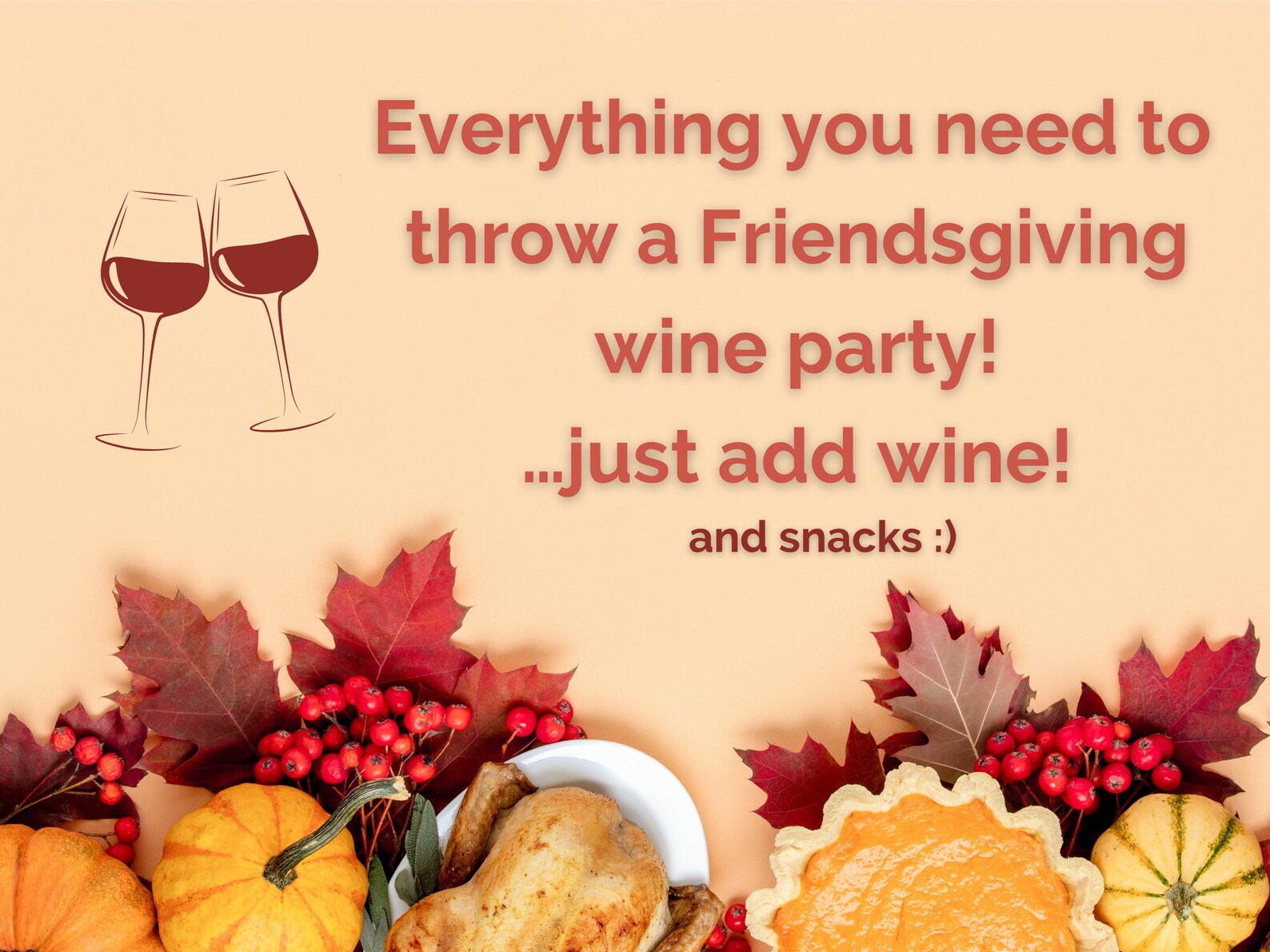 Thanksgiving Wine Tasting Printable, Friendsgiving Party, Wine Tasting ...