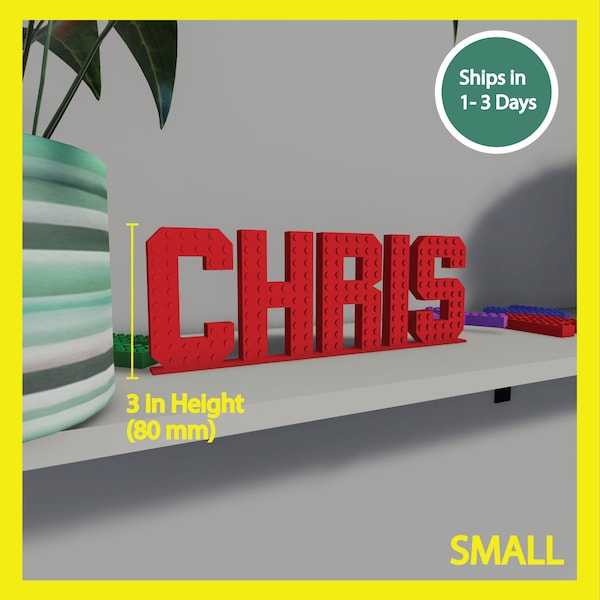 Legos Name Sign - Etsy