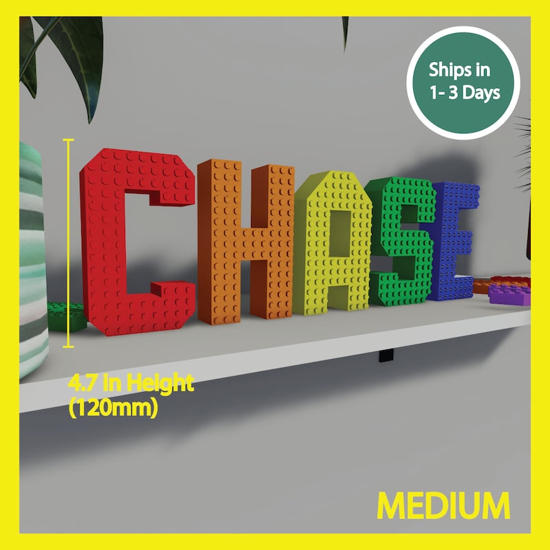 Legos Name Sign - Etsy