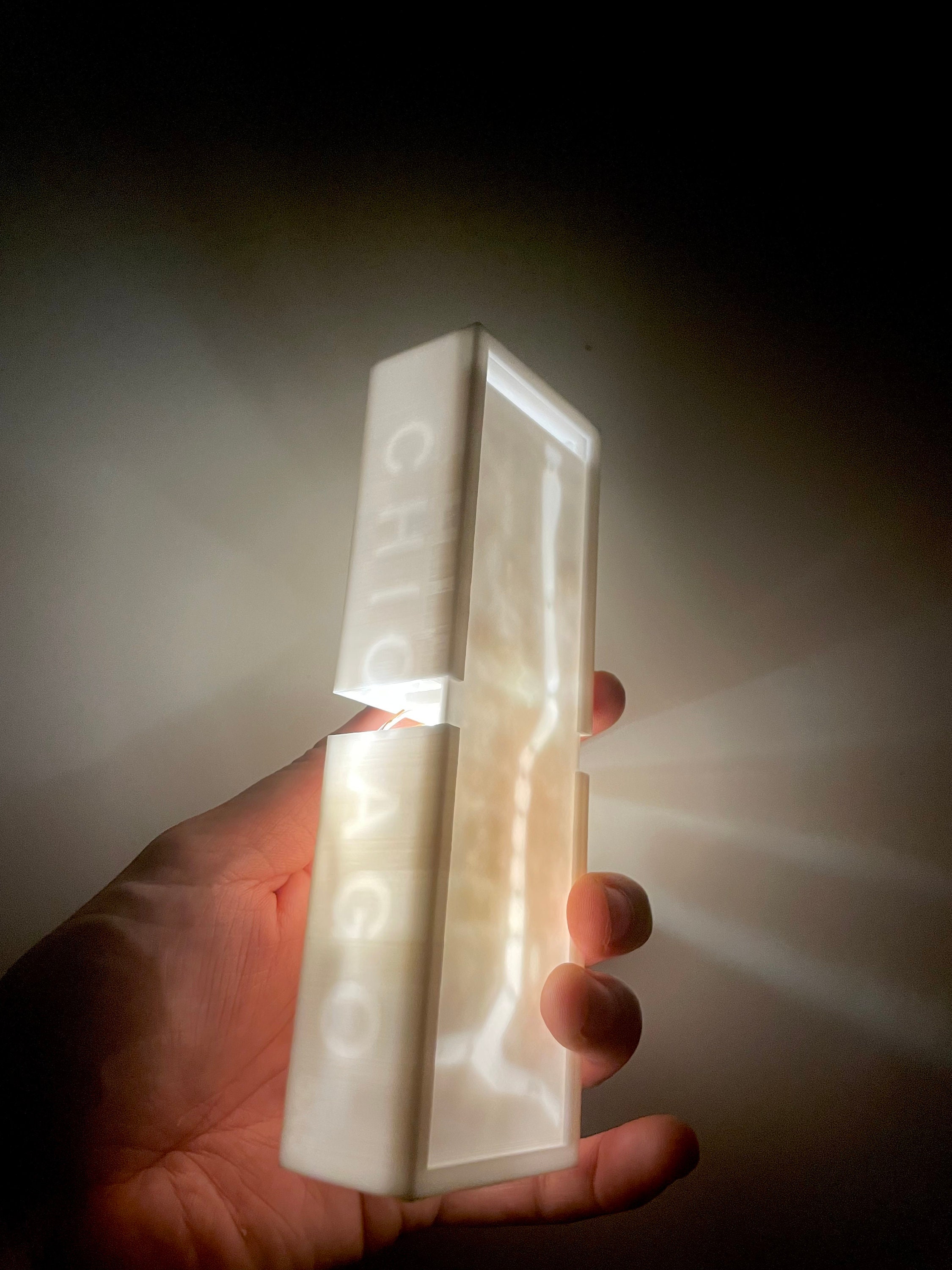 The Loop, Chicago 4cm X 5cm X 15cm 3D Light Box - Etsy