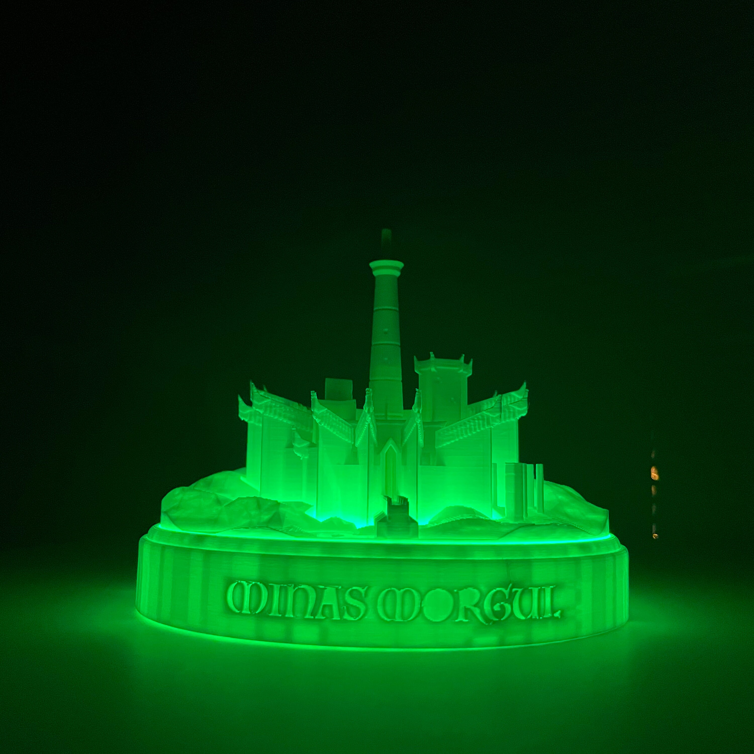 Large Minas Morgul 17cm X 16cm X13.5cm 3D Printed Light - Etsy