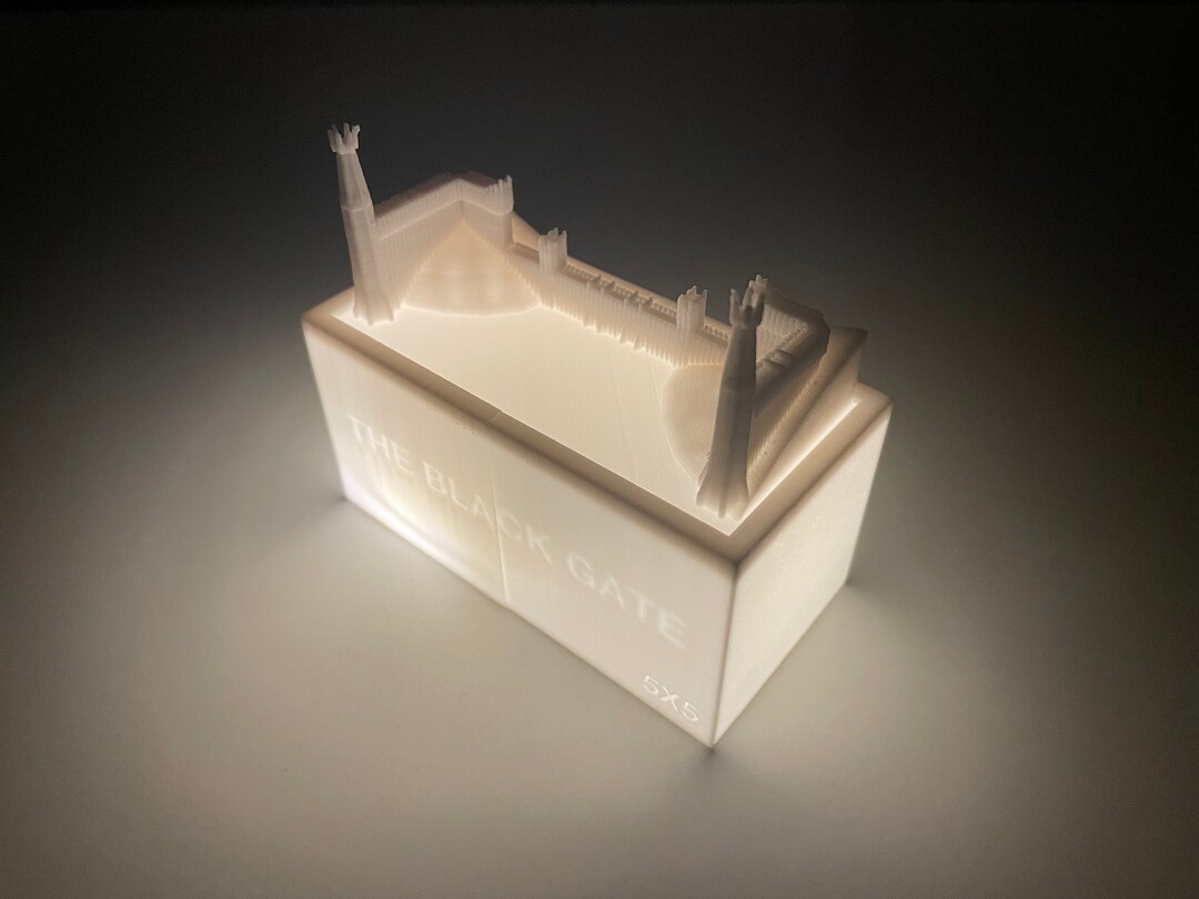 The Black Gate: Morannon (lord of the Rings Inspired) 5cm X 5cm X 10cm ...