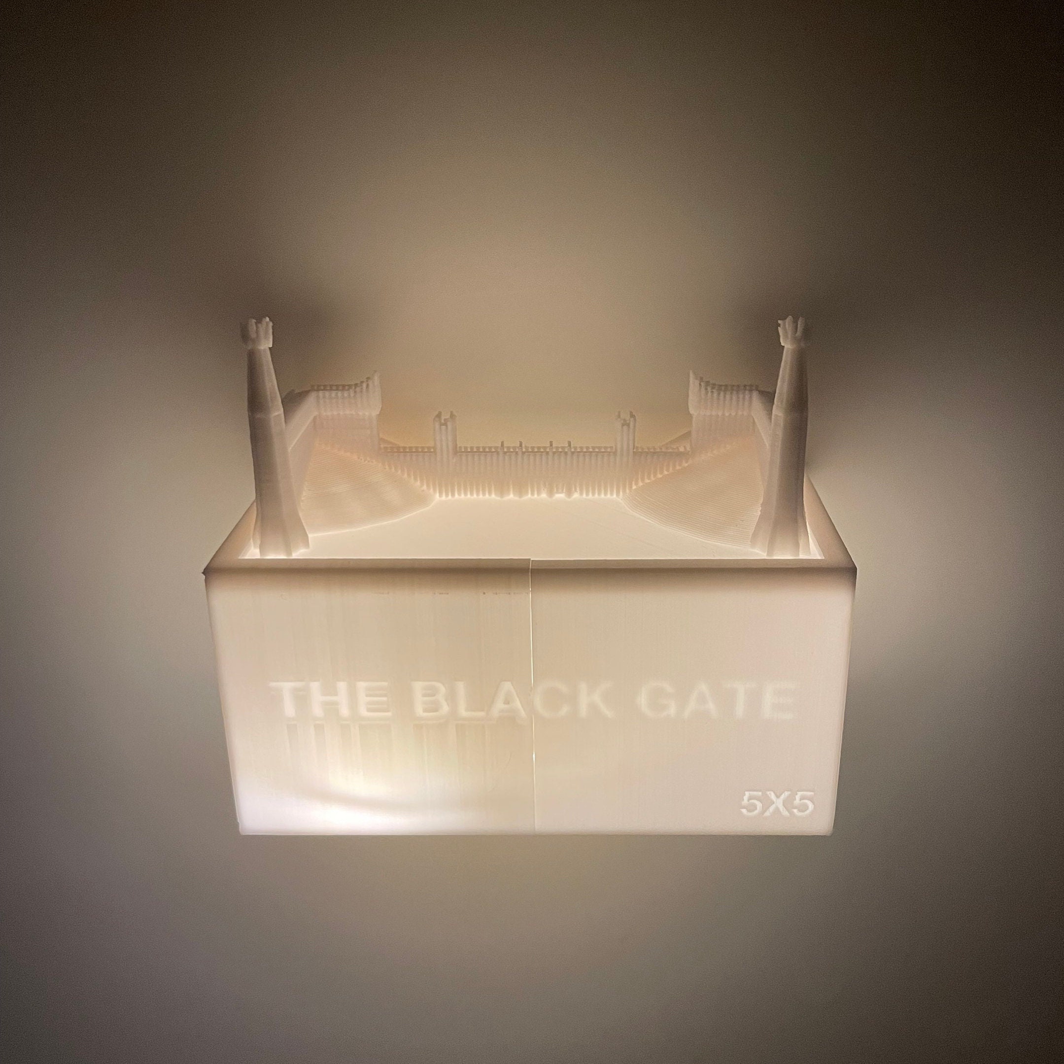 The Black Gate: Morannon lord of the Rings Inspired 5cm X - Etsy