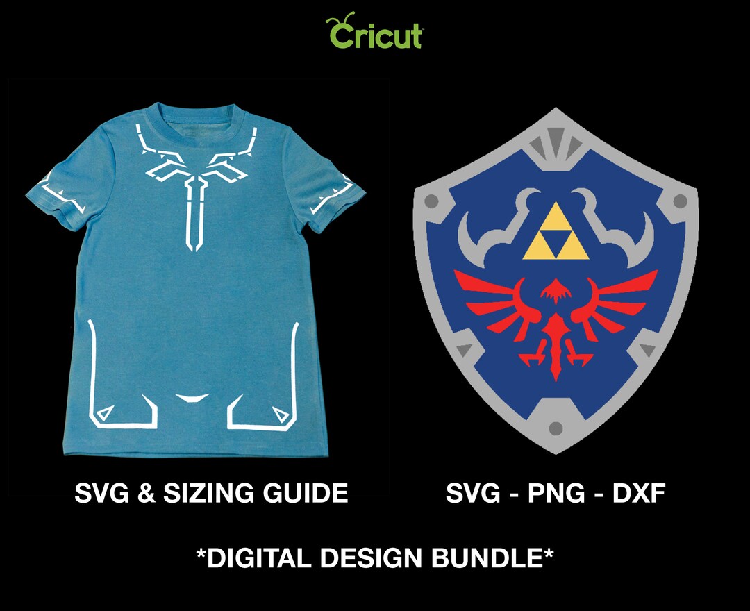 Champion's Tunic & Hylian Shield Digital Design Bundle - the Legend of ...