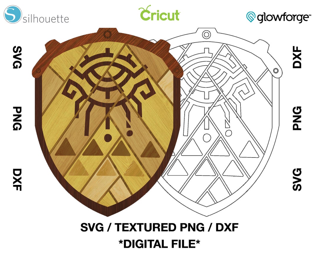 Old Wooden Shield Zonai Sheikah Tears of the Kingdom - Etsy