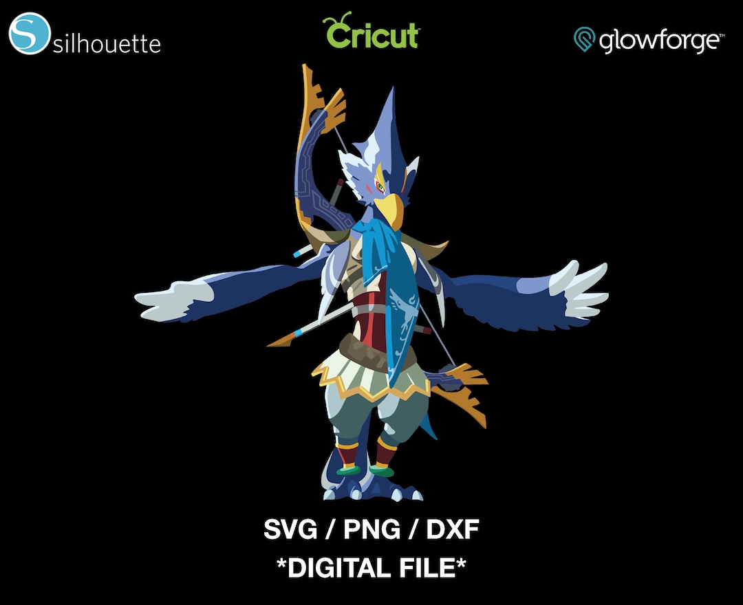 Revali - Legend of Zelda Breath of the Wild - SVG - PNG - DXF Print ...