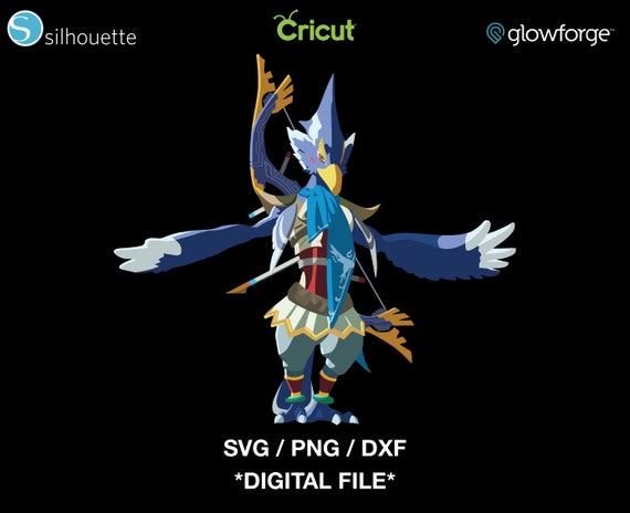 Revali Legend of Zelda Breath of the Wild SVG PNG DXF - Etsy Canada
