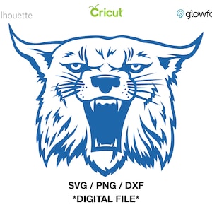 Kentucky Wildcat Modern Design Bundle SVG PNG DXF Cut File for Cricut ...