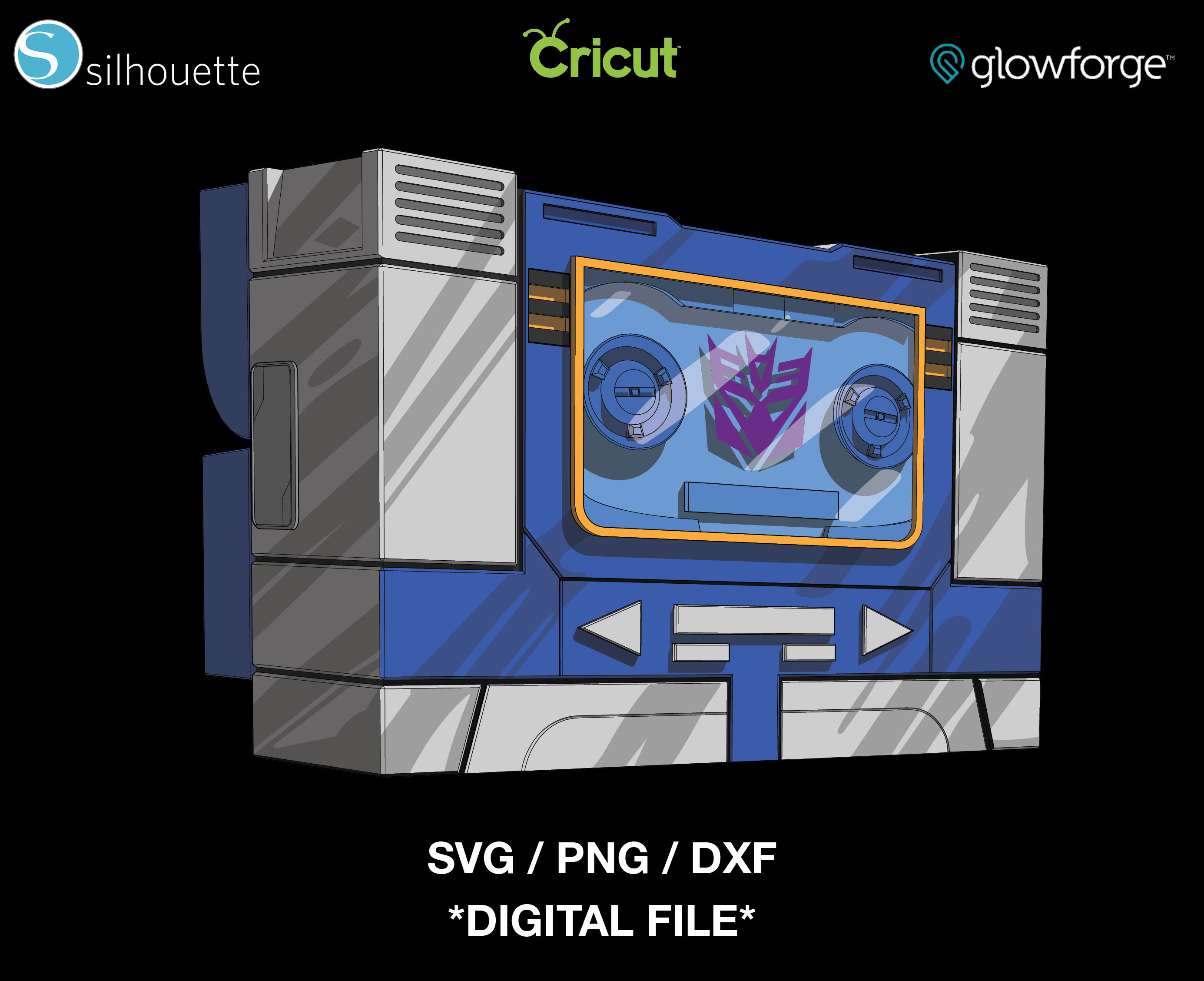 Transformer Soundwave Radio