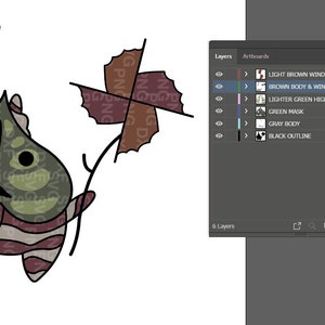 Layered Korok Illustration - Legend of Zelda: Breath of the Wild SVG ...