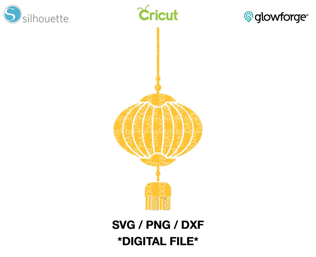Chinese Lantern SVG - PNG - DXF - Etsy
