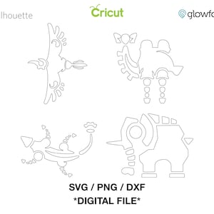 Legend of Zelda: Breath of the Wild Divine Beasts SVG Cut - Etsy Canada