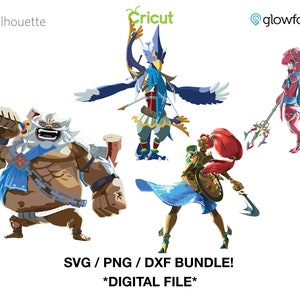 Champion Design Bundle - Legend of Zelda - Breath of the Wild - SVG ...