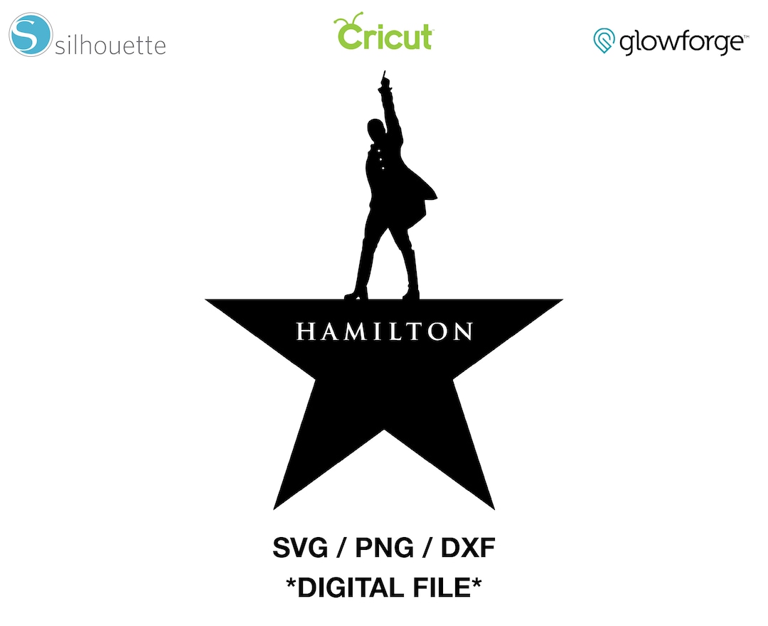 Hamilton Logo SVG - PNG - DXF Cut and Engraving File for Cricut ...