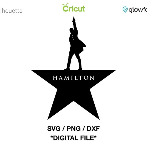 Hamilton Logo SVG PNG DXF Cut and Engraving File for - Etsy