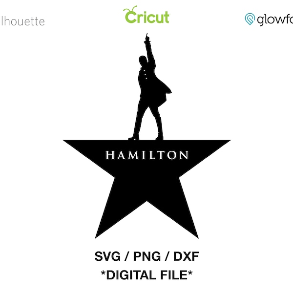 Hamilton Svg - Etsy