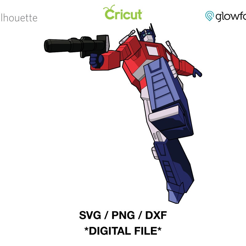 Optimus Prime Svg - Etsy
