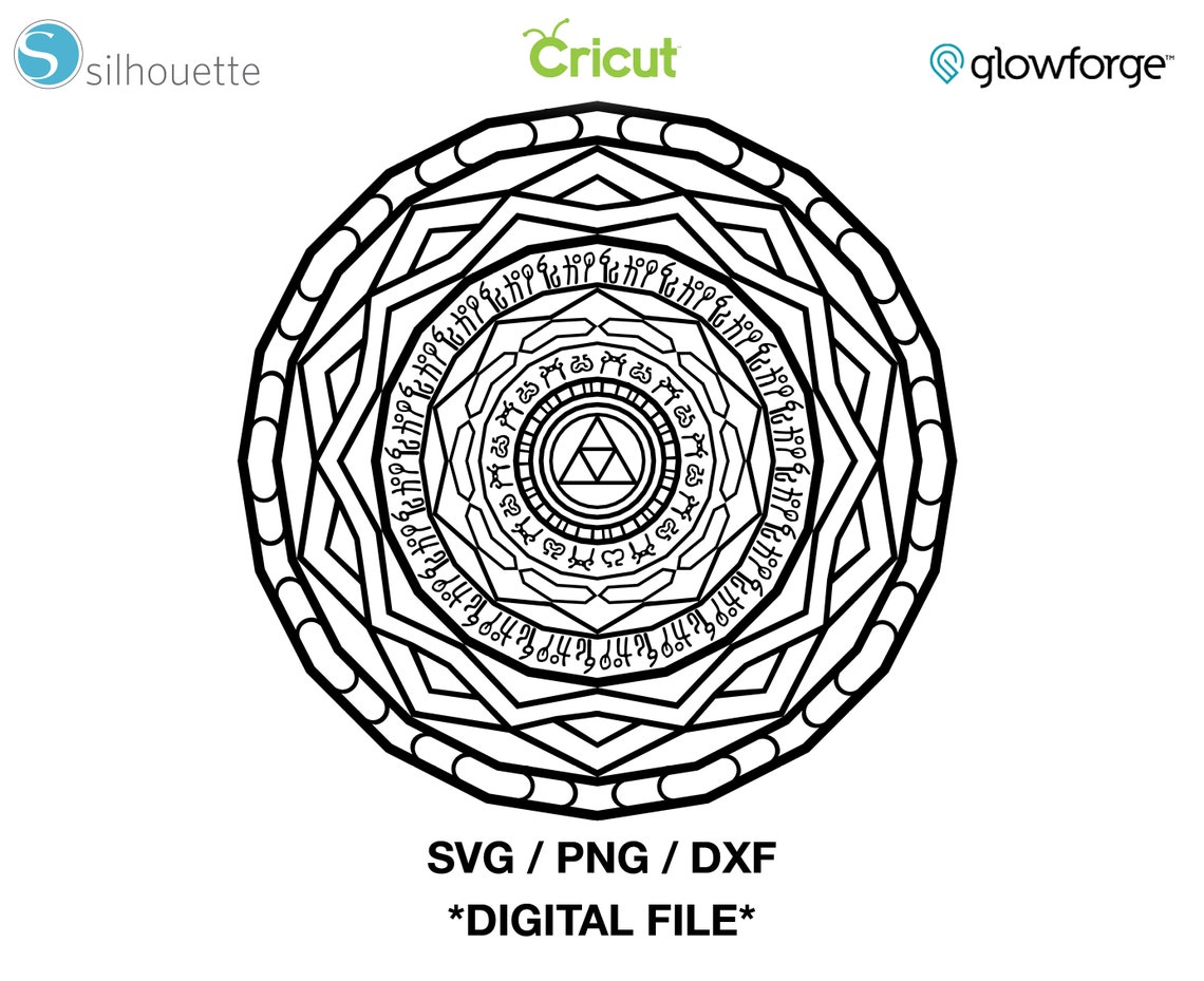 Design Bundle Legend of Zelda SVG PNG DXF Cut Files for | Etsy