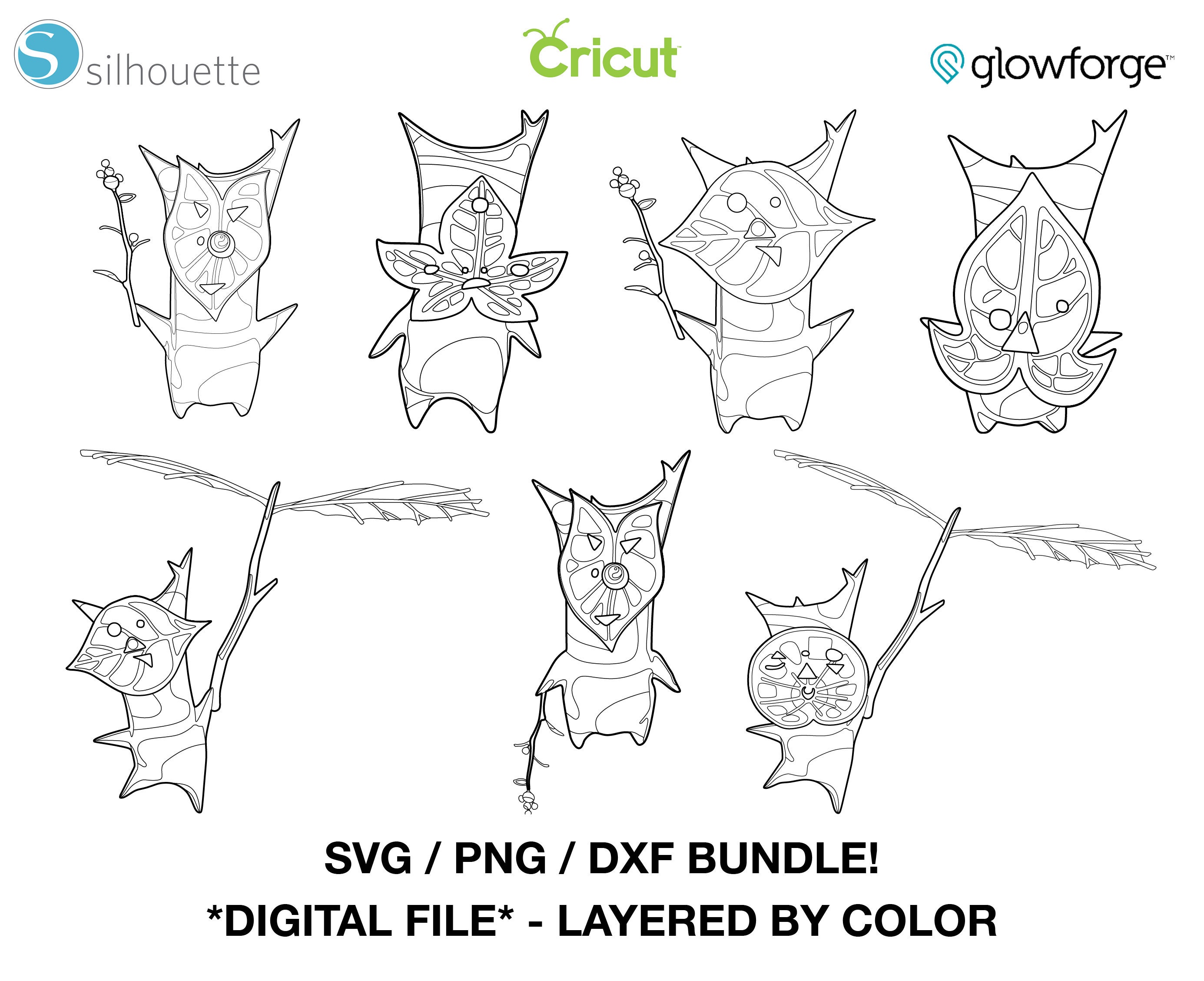 Korok Design Bundle Legend of Zelda SVG PNG DXF Cut - Etsy