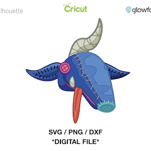 Moblin Mask - Legend of Zelda SVG - PNG - DXF Cut File for Cricut ...