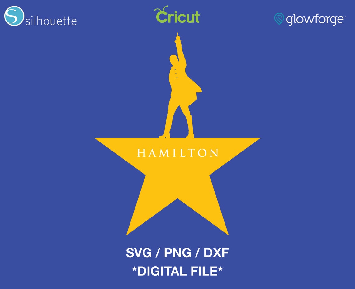 Hamilton Logo SVG - PNG - DXF Cut and Engraving File for Cricut ...