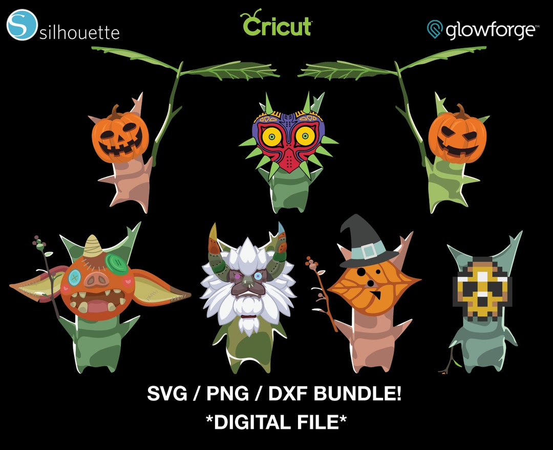 Halloween Korok Design Bundle Legend of Zelda SVG PNG - Etsy