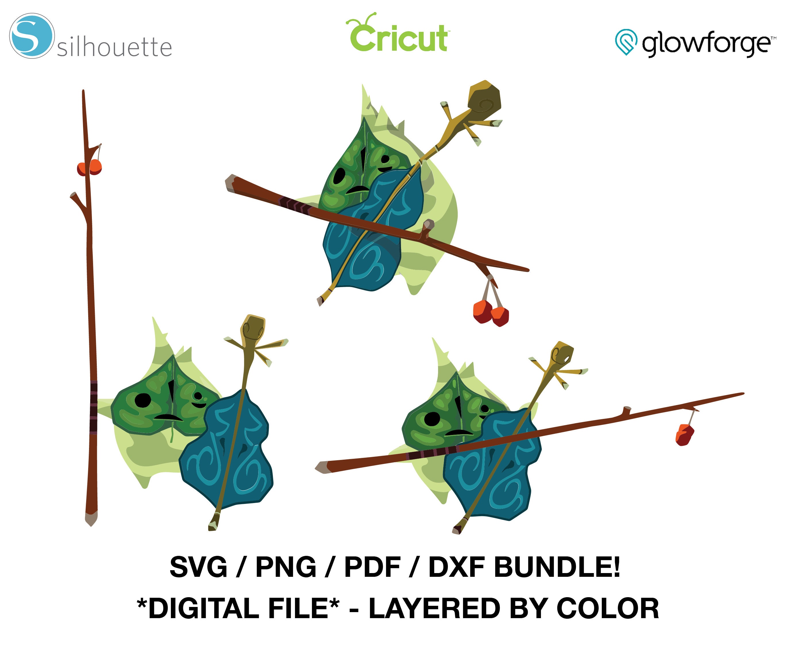 Super Korok Design Bundle Legend of Zelda SVG PNG DXF - Etsy