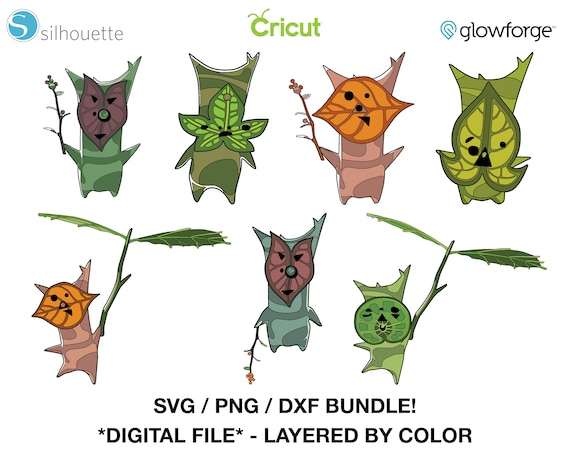 Korok Design Bundle Legend of Zelda SVG PNG DXF Cut - Etsy Australia