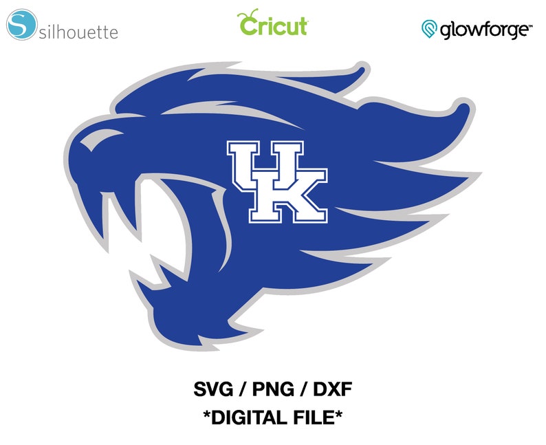 Kentucky Wildcat Modern Design Bundle SVG PNG DXF Cut - Etsy