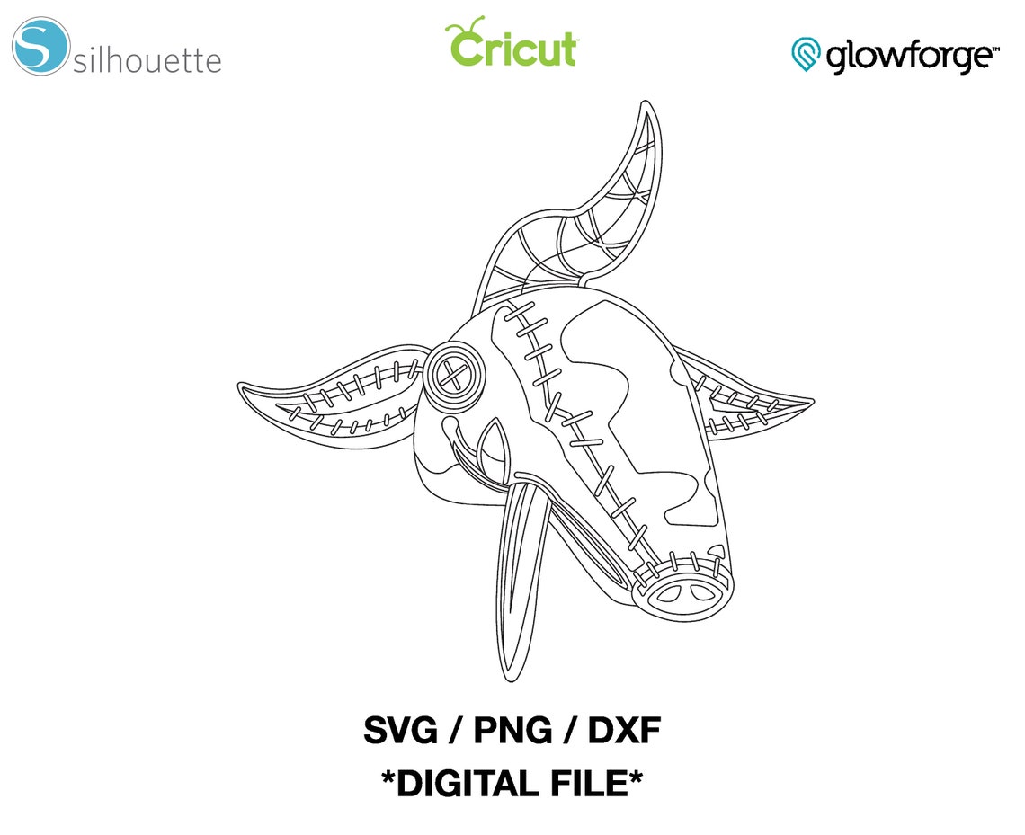 Moblin Mask Legend of Zelda SVG PNG DXF Cut File for - Etsy