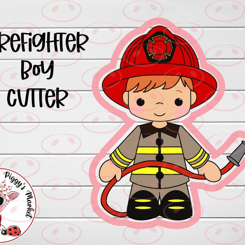 Fireman Cookies - Etsy