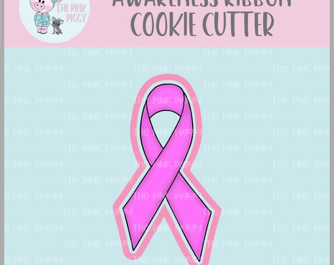 Awareness Ribbon Cookie Cutter - Etsy