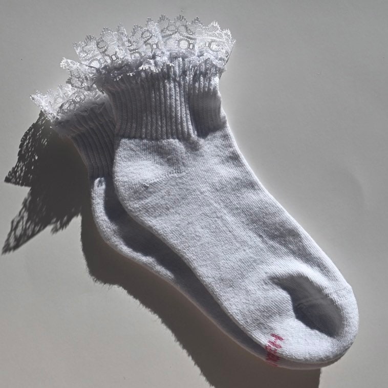 Evelyn Lace Socks - Etsy