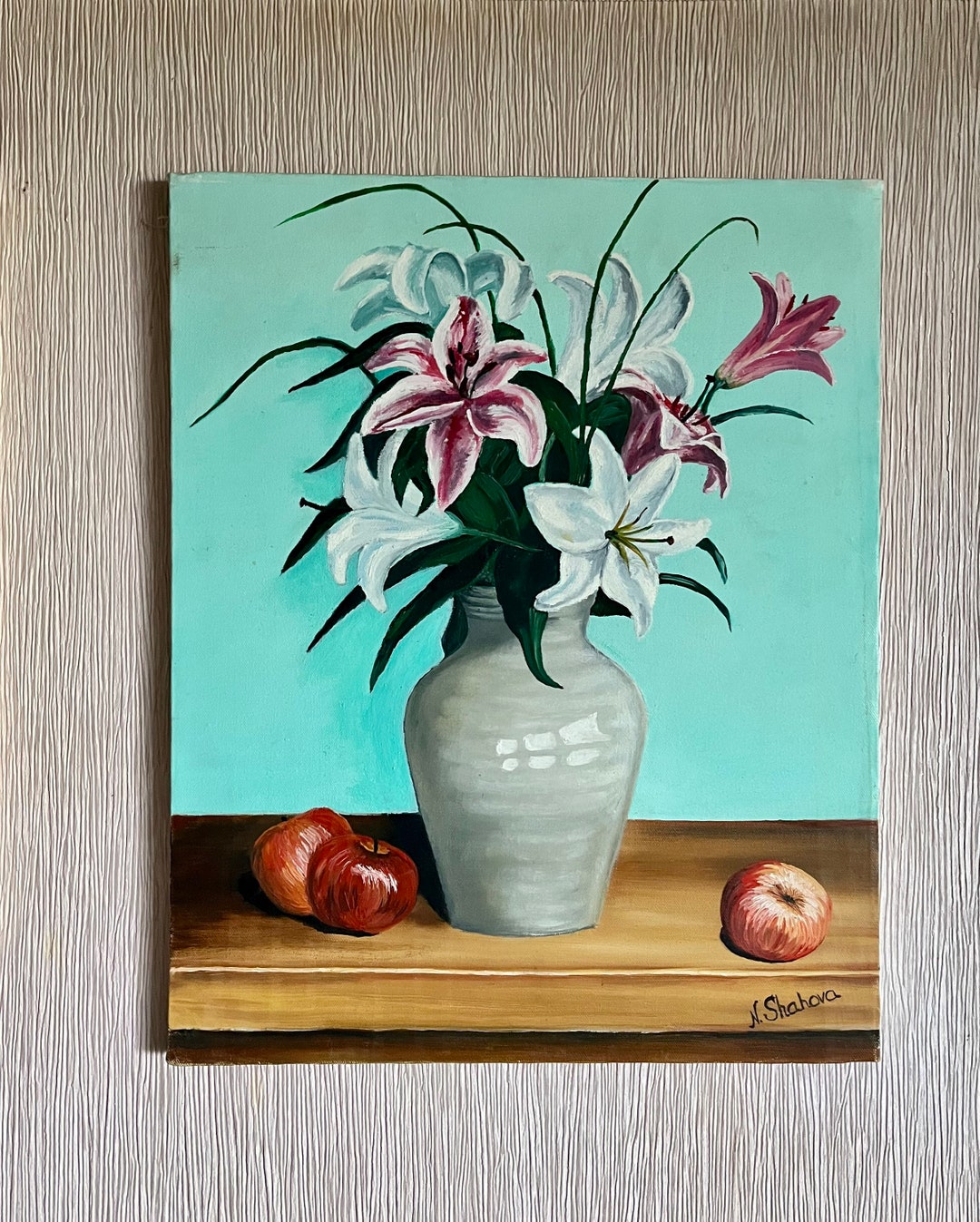 Bouquet (flower Art, Fine Art, Photo Realism Art, Acrylic and Oil on ...