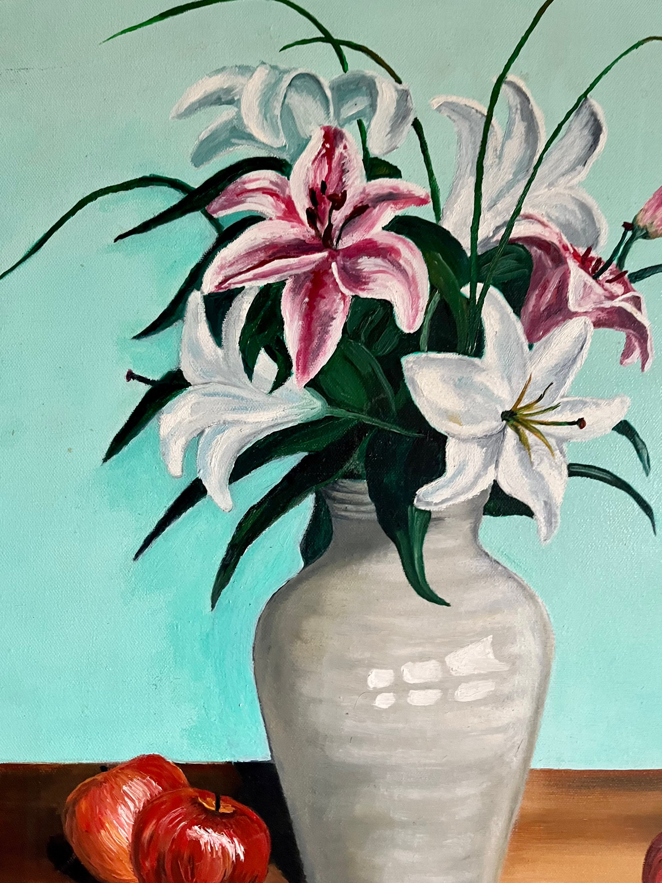 Bouquet (flower Art, Fine Art, Photo Realism Art, Acrylic and Oil on ...