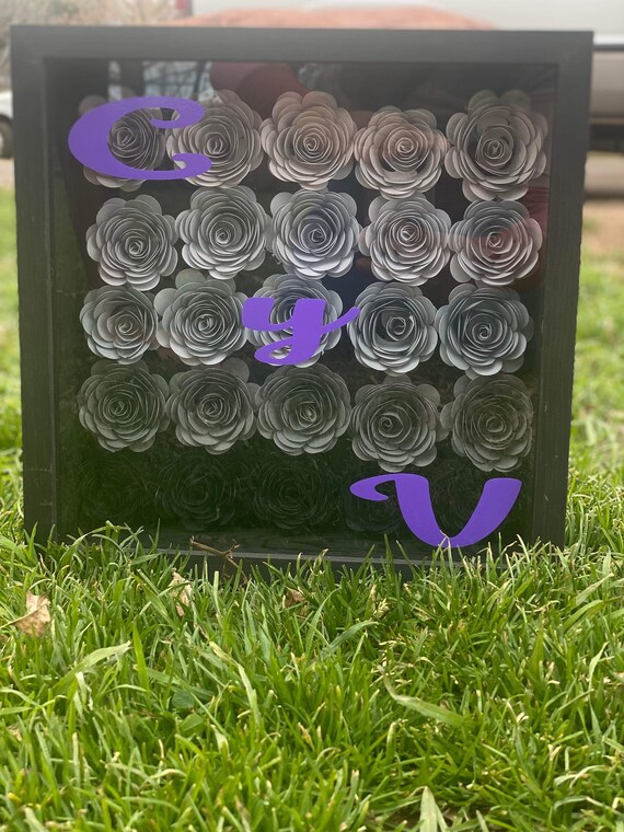 Flower Shadow Box - Etsy