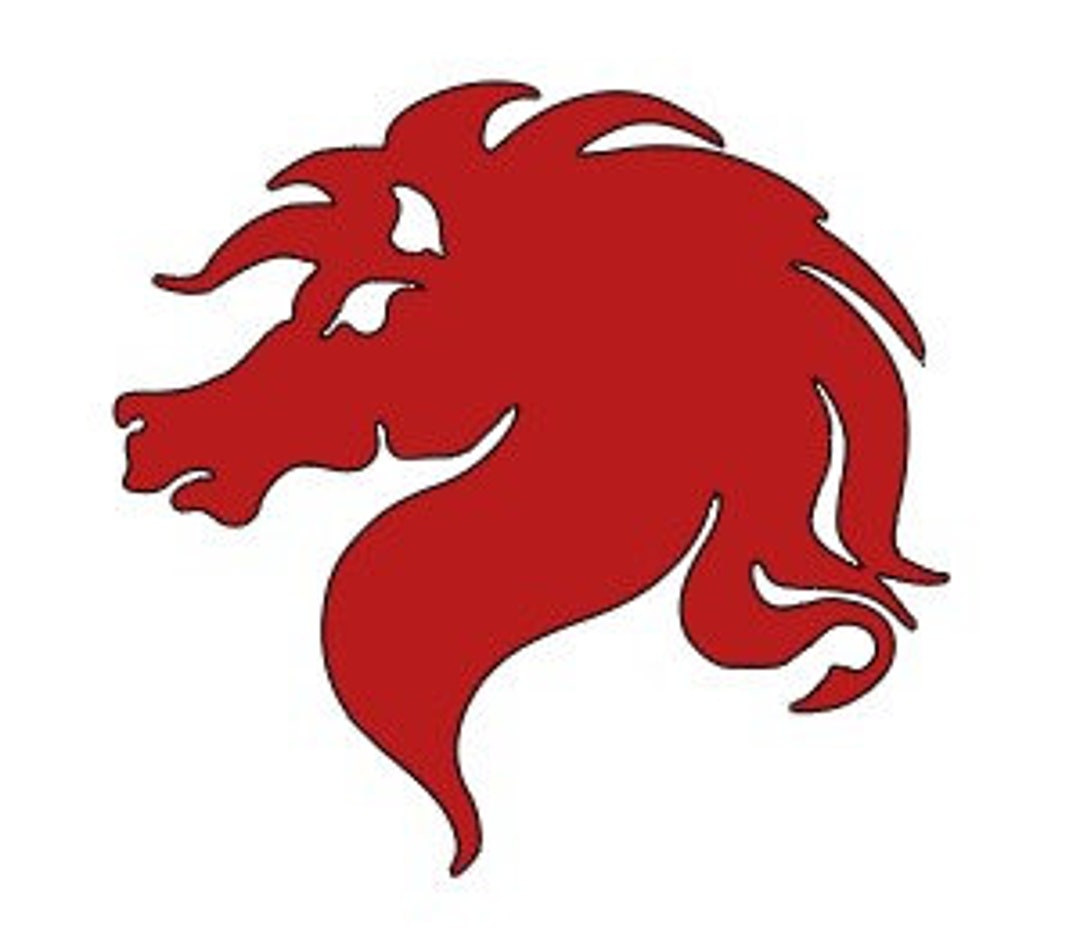 RED HORSE Decal - Etsy