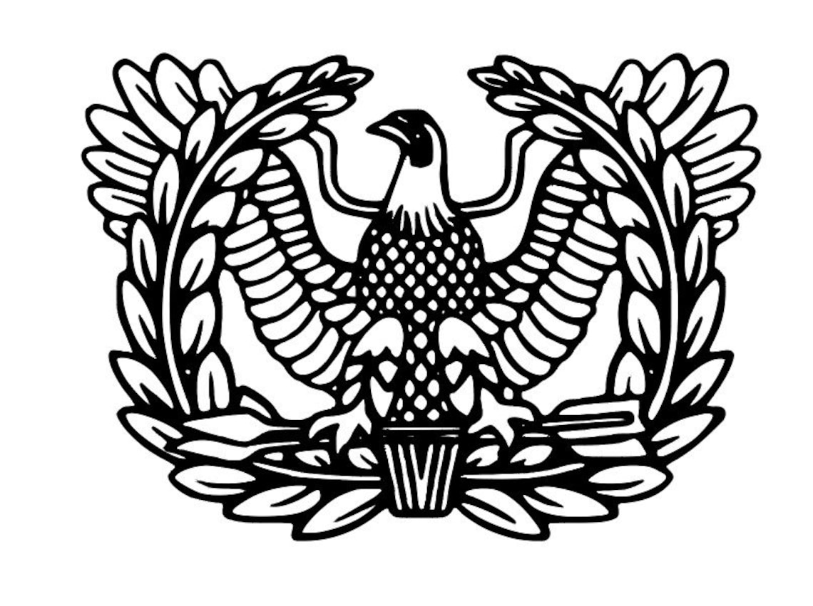 Warrant Officer Eagle Rising SVG File Download - Etsy