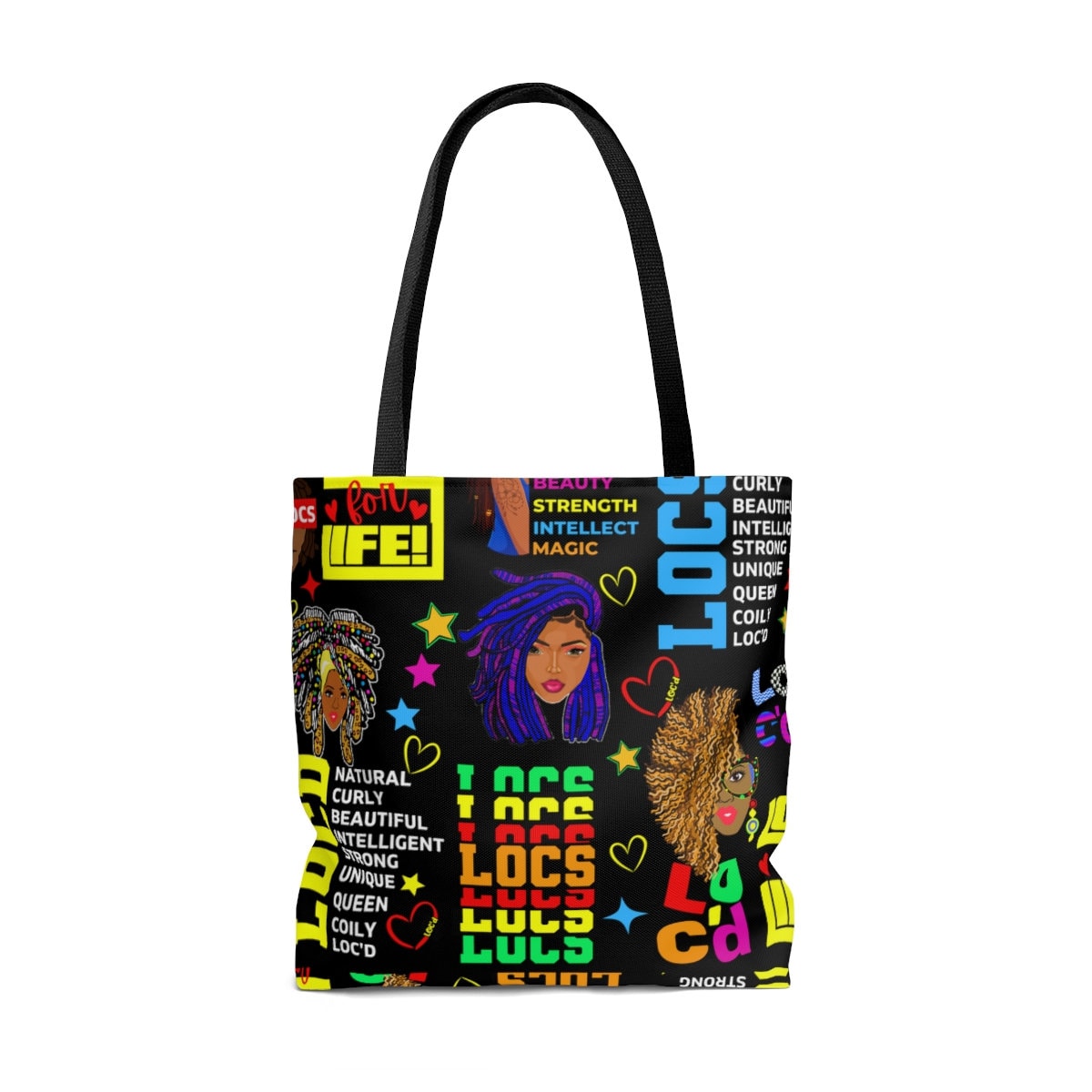 Natural Hair Design, I Love My LOCS, Dreadlocks Gift, Black Girl Magic ...