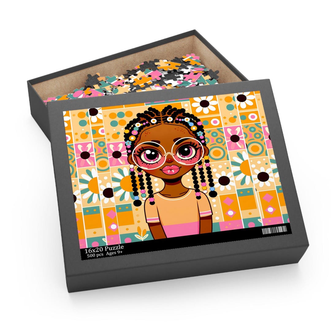 Cute Girl Design 13, Jigsaw Puzzle, 120, 252, 500-piece, Fun Puzzle for ...