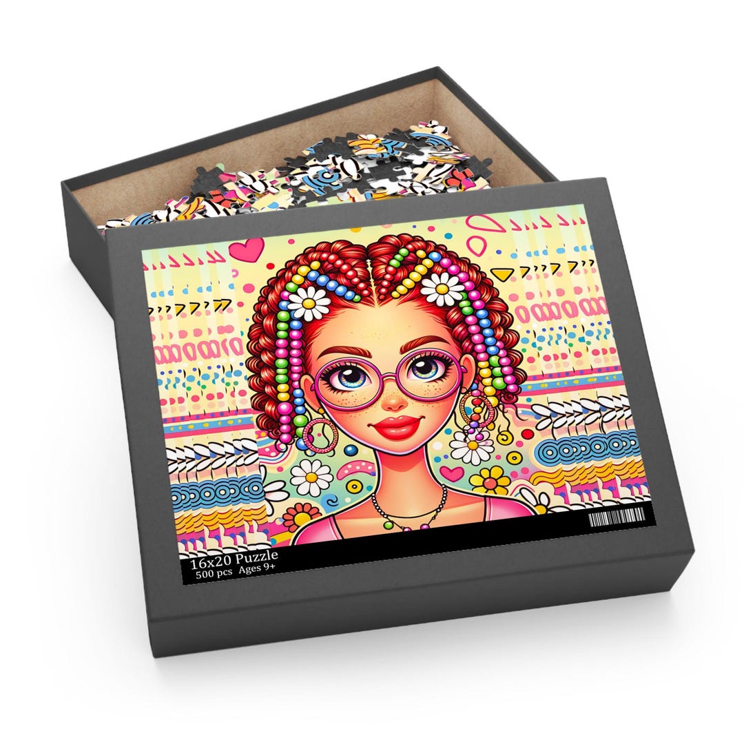 120, 252, 500-piece Jigsaw Puzzle, Cute Girl Design 9, Christmas ...