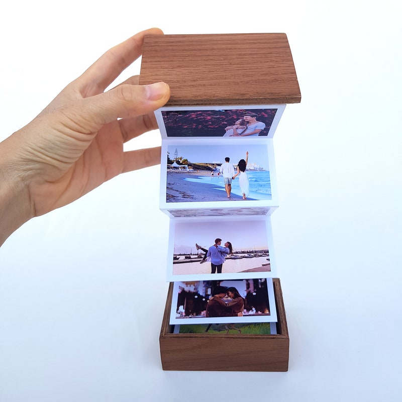 Wooden Photo Album Box - Etsy