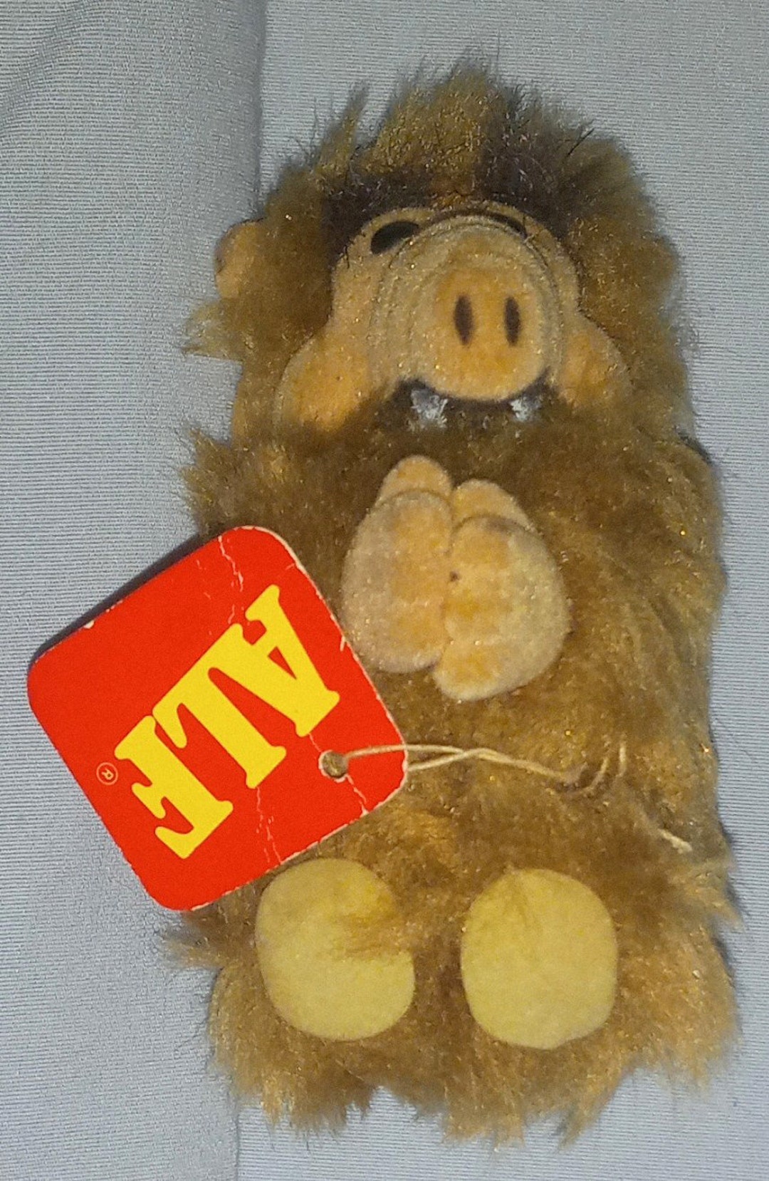 Vintage 3.5 Alf the Alien NBC TV Show Hairy Plush Clip on Hugger 1987 ...
